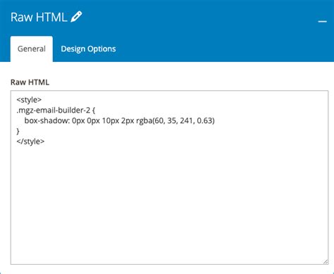 how to add box shadow css in magezon page builder magezon