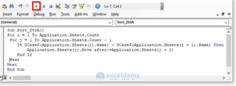 How To Sort Excel Tabs In Ascending Or Descending Order 2 Ways