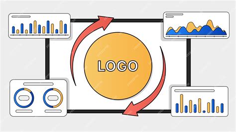Premium Vector Visual Identity And Data Visualization Framework