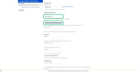 deploy a java application to tomcat using octopus bamboo and
