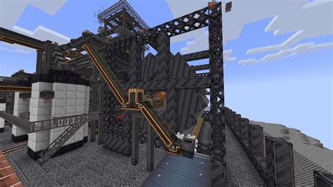 Working Steel Plant With Lots Of Automation