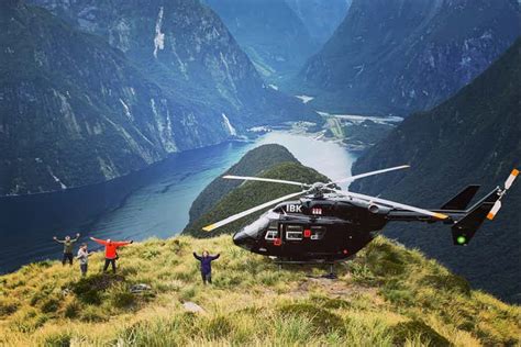 Paseo En Helicóptero Por El Parque Nacional De Fiordland Desde Te Anau