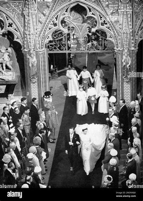 Prinzessin Alexandra Von Kent Und Der Ehrenmann Angus Ogilvy Begeben