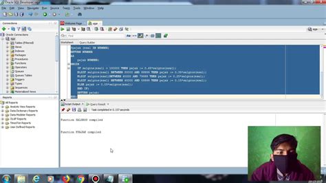 Cara Membuat Function Di Oracle Sql Developer Youtube