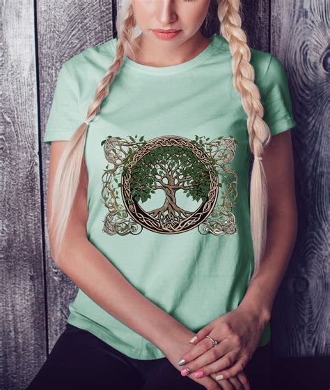 Celtic Tree Of Life Dxf Svg Png Family Tree Clipart Printable Celtic Tree Cut File Cricut