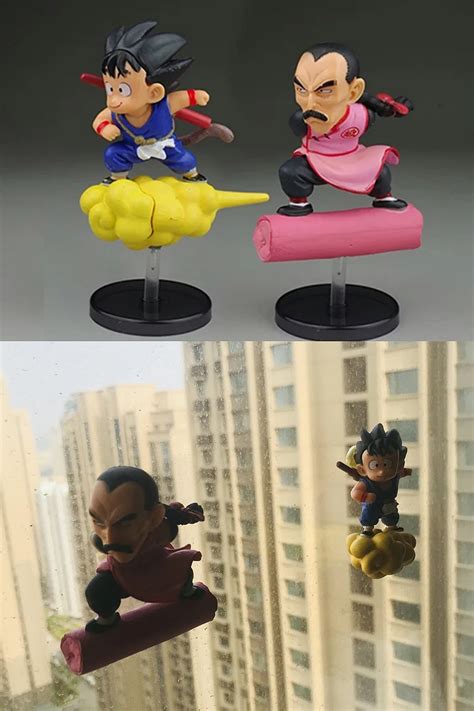 Забавный Жемчуг дракона украшения для автомобиля окна Сон Гоку лобовое стекло 3d наклейки милые