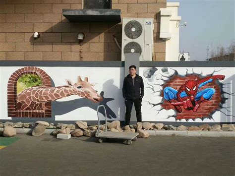 벽화설계사 빈 공간에 생명을 부여 연변일보 Yanbian Daily