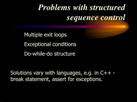 Ppt Chapter 8 Sequence Control Powerpoint Presentation Free Download Id515102
