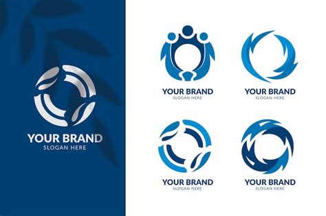 Blue Organization Logo