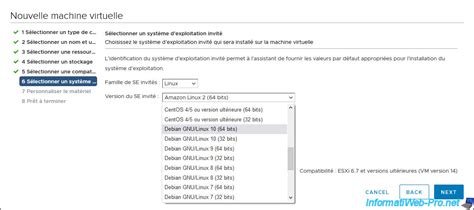 Create A Virtual Machine With Linux As A Guest Os On Vmware Vsphere 67 Vmware Tutorials