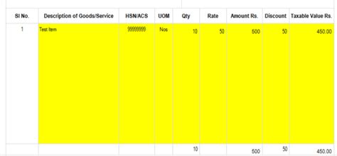 GST Invoice Template In Excel Excelhub