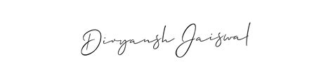 80 Divyansh Jaiswal Name Signature Style Ideas Super Digital Signature