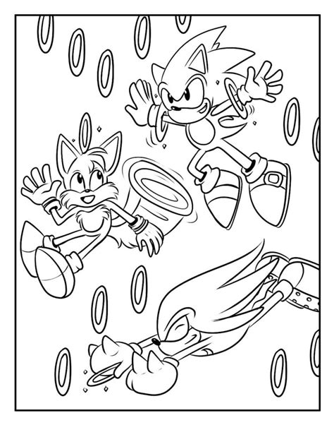 Desenhos Do Sonic Para Colorir Bora Colorir
