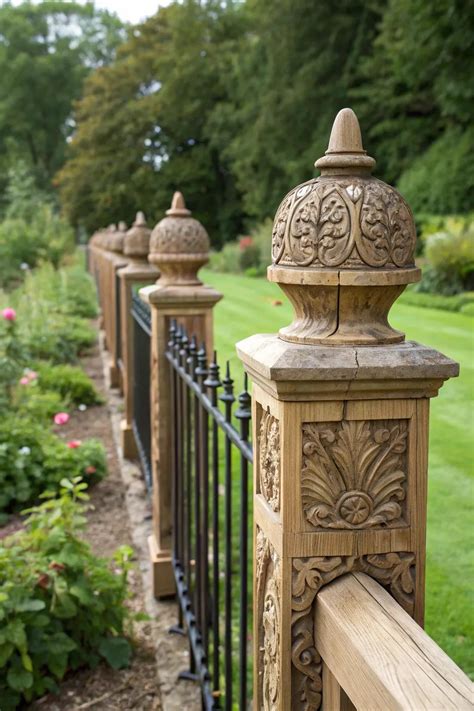 16 Stylish Fence Post Cap Ideas For Your Yard