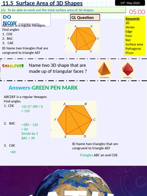 5 Surface Area Lesson Pdf