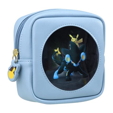 Pikachu And Luxray Window Pouch Detective Pikachu Returns Authentic Japanese Pokémon Merch