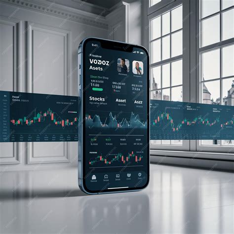 Bright Smartphone Home Screen Interface Template Phone Display Illustration Premium Ai