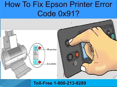 How To Fix Epson Printer Error Code X