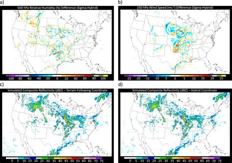 An Evaluation Of A Hybrid Terrain Following Vertical Coordinate In The Wrf Based Rap And Hrrr
