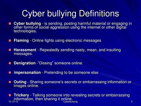 Ppt Cyber Bullying Powerpoint Presentation Free Download Id 2735249
