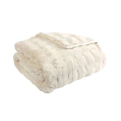 Costco Is Selling The Life Comfort Bubble Faux Fur Throw Apartment