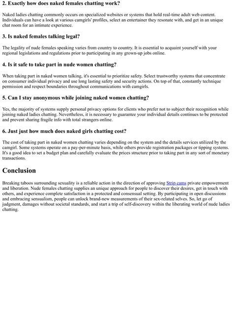 Ppt Damaging Taboos Exploring The Liberating World Of Naked Girls Chatting Powerpoint