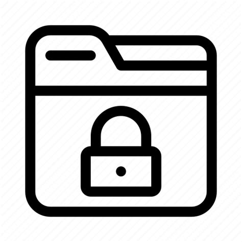 Folder Protected Password Folders Private Icon Download On Iconfinder