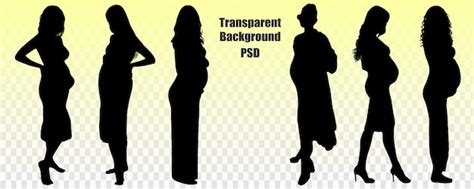 Silhouettes Pregnant Psd High Quality Free Psd Templates For Download