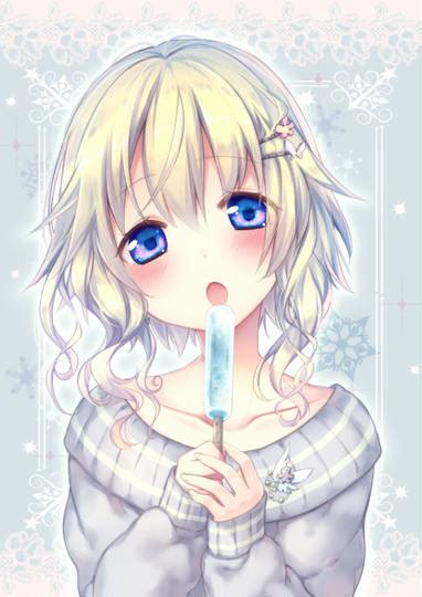 アイス大好き雫ちゃん KURO