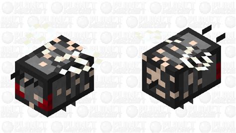 Angry Pollinated Armor Bee Minecraft Mob Skin