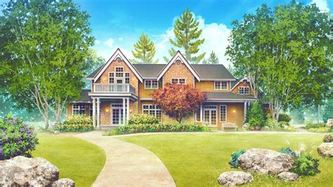 Anime House Background
