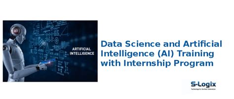 Data Science And Artificial Intelligence AI Training S Logix