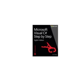 Microsoft Visual C Step By Step Pearsoncmg Com Microsoft Visual C Step By Step Pearsoncmg