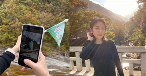 나는 솔로 옥순 가을 단풍에 취한 산미모힐링 제대로 했네~