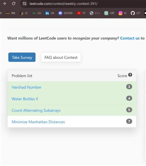 Vishal Shrivastava On Linkedin Leetcode Weekly 391 3 Questions Done Lets Discuss 1