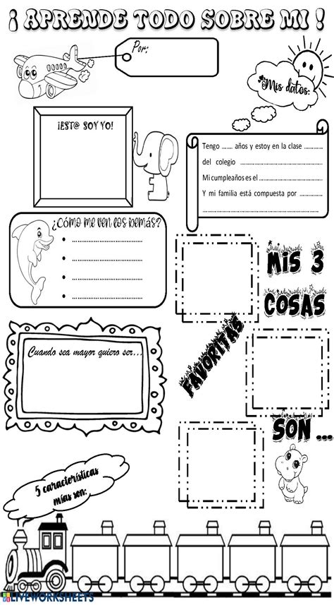 Todo Sobre Mi 20223 Página 02 Imagenes Educativas