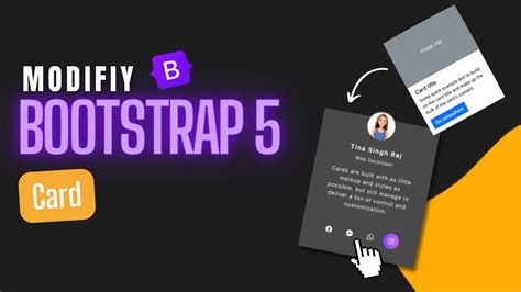 Responsive Card Design Bootstrap How To Modifiy Bootstrap Card Html Css Card B Coder