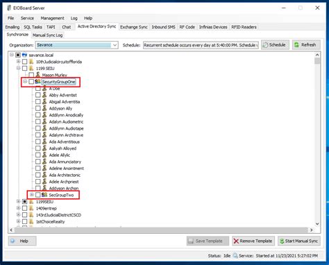 how to add new users automatically with active directory sync savance
