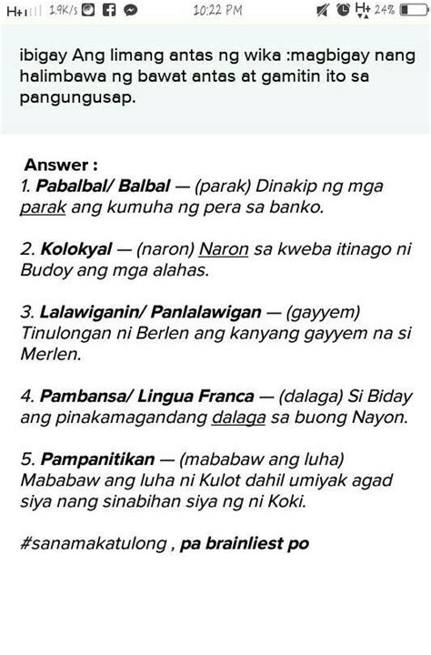 Mga Halimabaw Ng Antas Ng Wika Acetobiz
