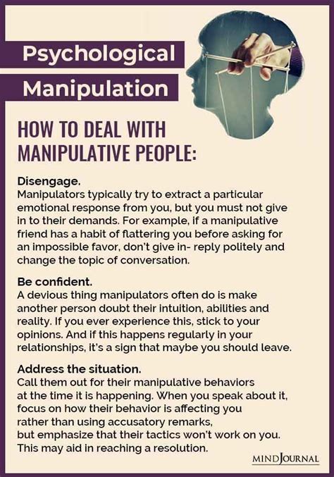 5 Types Of Psychological Manipulation And How To Deal With Them Artofit