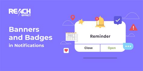 Banners And Badges In Notifications Reacheffect