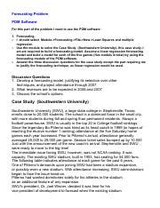 44297116 Forecasting Problem 1 Pdf Forecasting Problem POM Software For This Part Of The