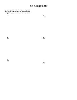 Adding And Subtracting Rational Expressions By Antoinette Fox TPT