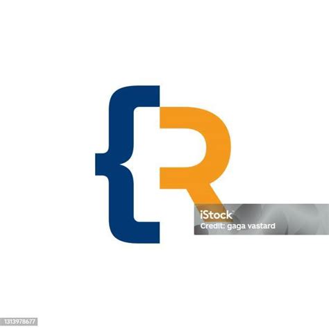 R 문자 마크 코드 벡터 아이콘 그림 0명에 대한 스톡 벡터 아트 및 기타 이미지 0명 데이터 디자인 Istock