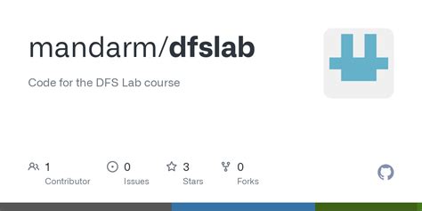 github mandarm dfslab code for the dfs lab course