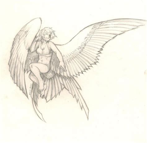 How To Draw Wings On A Person Dot Moffett