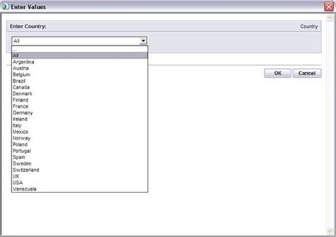 Crystal Reports Selecting All Values In A Dynamic Prompt List Infosol
