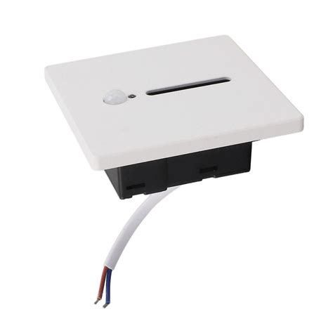 Led Step Light 3w Recessed With Motion Sensor And Dusk To Dawn Feature