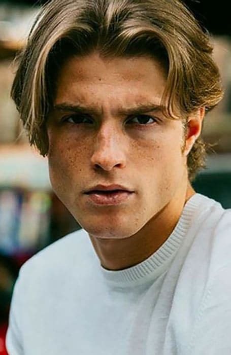 25 Stylish Middle Part Hairstyles For Men Mens Long Middle Part
