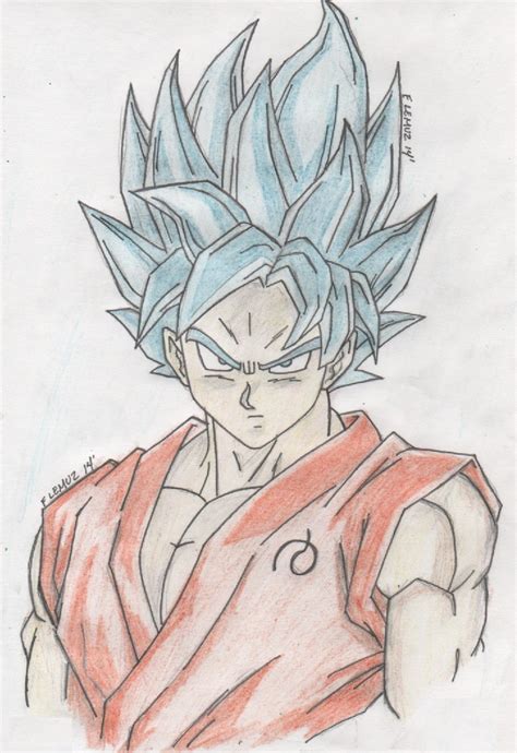 Goku Ssjgss Dbz Fukkatsu No F By Fjl22 By Fjl22 On Deviantart